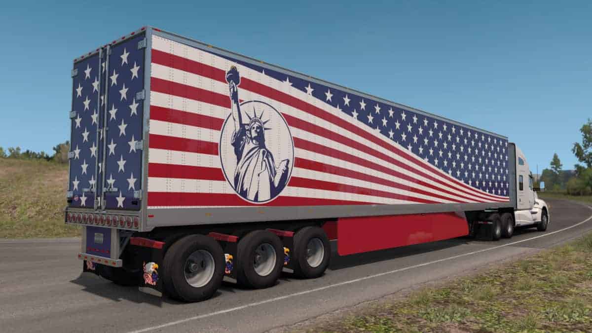 Custom 53’ Trailer Mod ATS | American Truck Simulator Mod