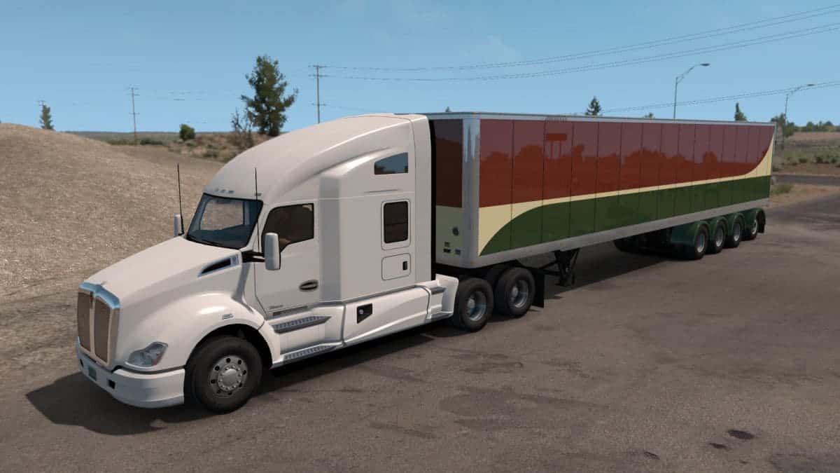 Custom 53’ Trailer Mod ATS | American Truck Simulator Mod