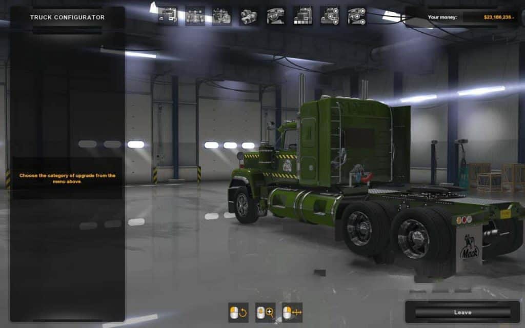 Mack SuperLiner Truck v4.3 ATS (3) - American Truck Simulator mod | ATS mod