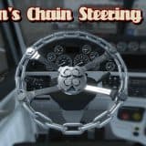 Chain steering wheels 1.35 Mod ATS | American Truck Simulator Mod