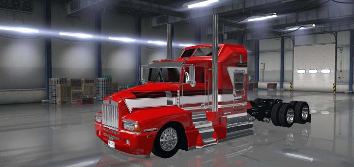 KENWORTH T880 V1.13 1.45 - American Truck Simulator mod | ATS mod