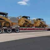 LodeKing Drop Deck v27.08.19 1.35.x Mod ATS | American Truck Simulator Mod