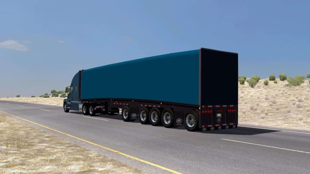 Mac Flatbed 48ft Curtainside 1.35 Trailer ATS (1) - American Truck ...