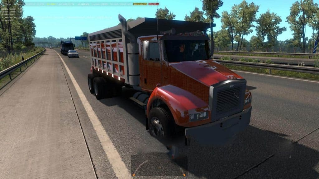 Tipper Benson V8 from GTA4 in traffic v1.0 ATS (2) - American Truck ...