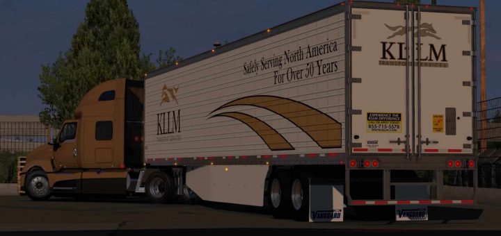 REAL COMPANIES & TRAILERS PACK V1.6 ATS - American Truck Simulator mod ...