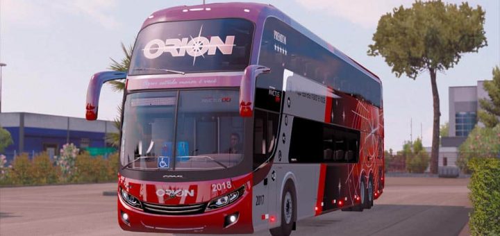 MCI J4500 + Interior v1.0 Bus (1.30.x) ATS - American Truck Simulator ...