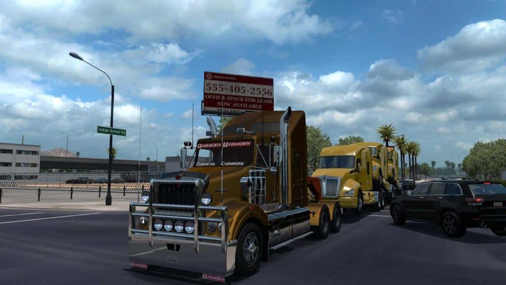 Kenworth T408 edit Truck 1.35.x ATS | American Truck Simulator Mod
