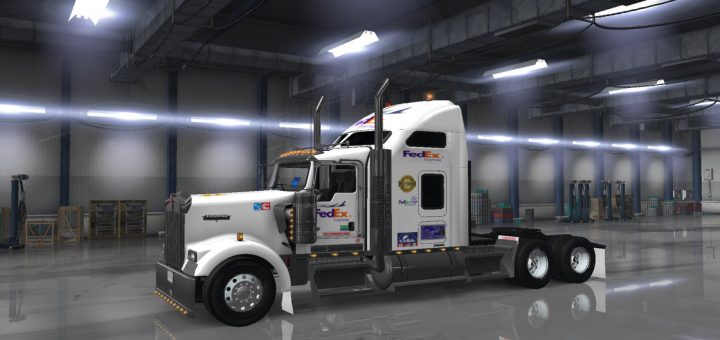 ATS Truck skins mods | American Truck Simulator Truck skin mod download