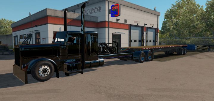 Peterbilt 389 Car Hauler Truck 1.48 - American Truck Simulator mod ...