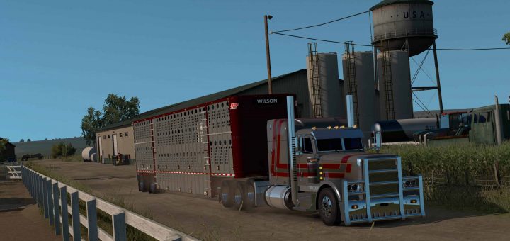 REEFER 3000R LONG V1 TRAILER - American Truck Simulator mod | ATS mod
