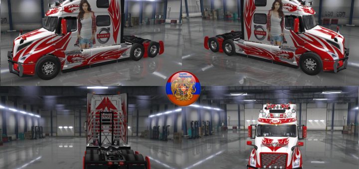 ATS Truck skins mods | American Truck Simulator Truck skin mod download