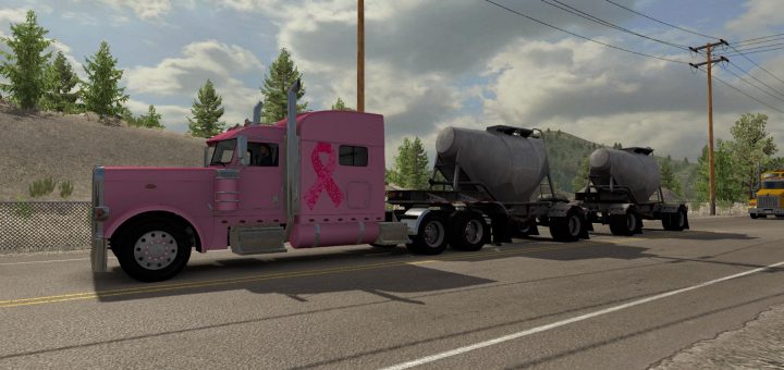 The Polar Tanker Ownable 1.38 - American Truck Simulator mod | ATS mod