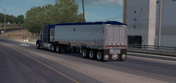 East 7-Axle End Dump Trailer v1.1 1.41.x - American Truck Simulator mod ...