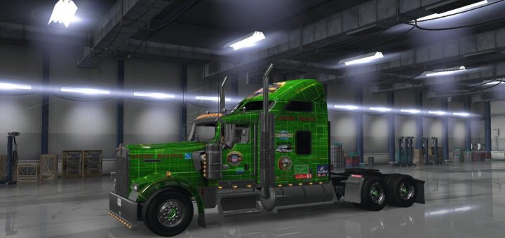 ATS Truck skins mods | American Truck Simulator Truck skin mod download