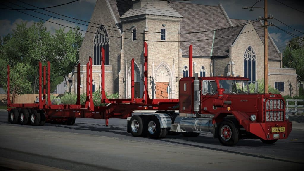 AUTOCAR DC + TEMPLATE 1.36.X MOD | American Truck Simulator Mod