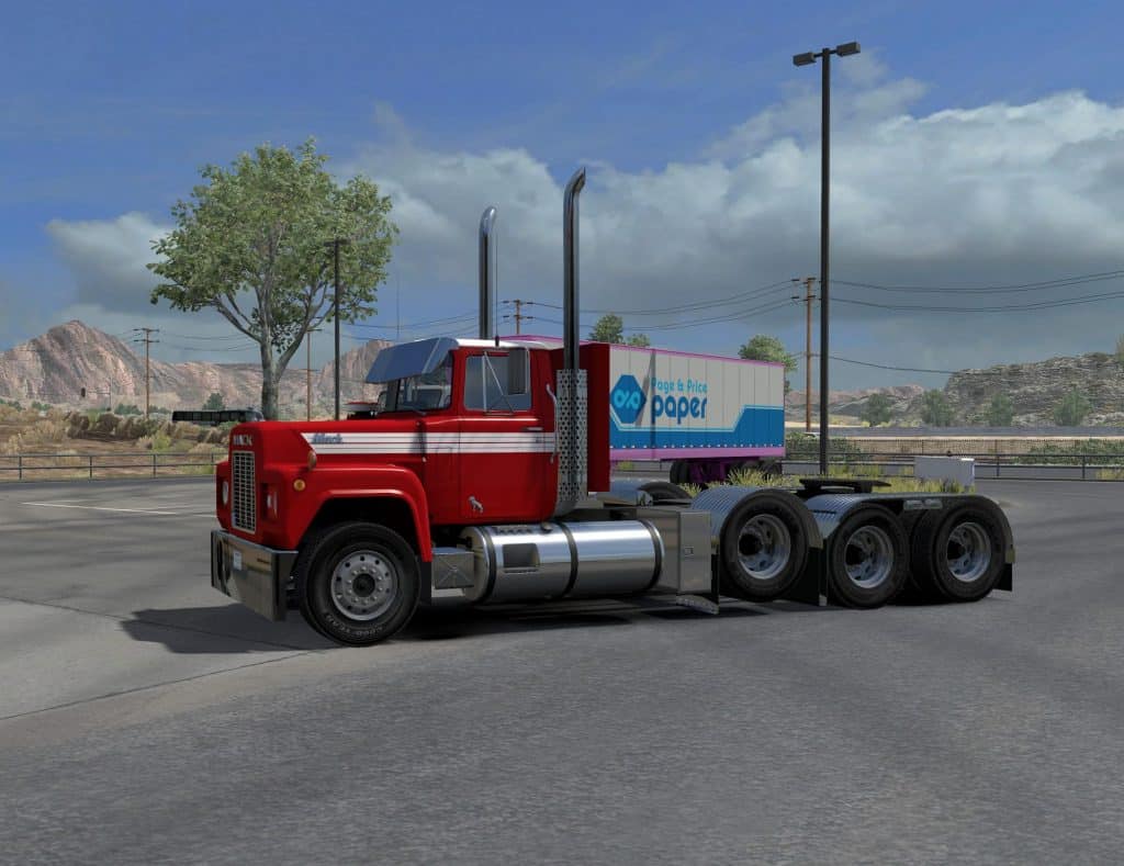 CUSTOM MACK GRANITE 1.36 TRUCK MOD 2 - American Truck Simulator mod ...