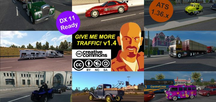 Exhaust Smoke & Al Traffic - American Truck Simulator mod | ATS mod