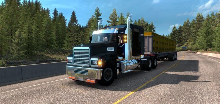 Kenworth K100-E Truck v1.2.3 1.43 - American Truck Simulator mod | ATS mod