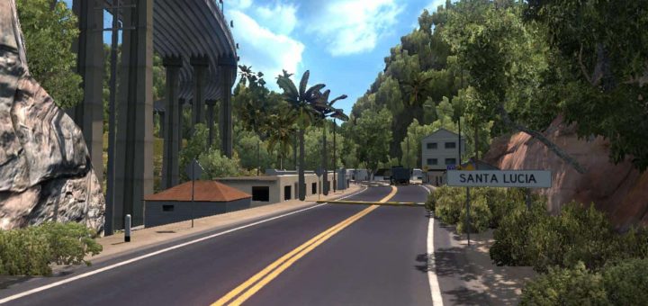 MEGA MAP OF AMERICA 1.0 ATS 1.4.x ATS - American Truck Simulator mod ...