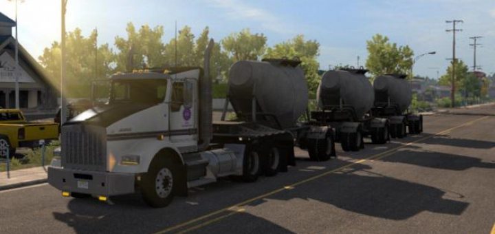 Custom fuel tanker ownable 1.38 - American Truck Simulator mod | ATS mod
