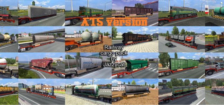 Truck transporter wrecker loads 1.35 Mod ATS - American Truck Simulator ...