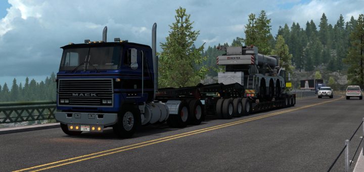 Travis dump trailer ownable 1.37 - American Truck Simulator mod | ATS mod