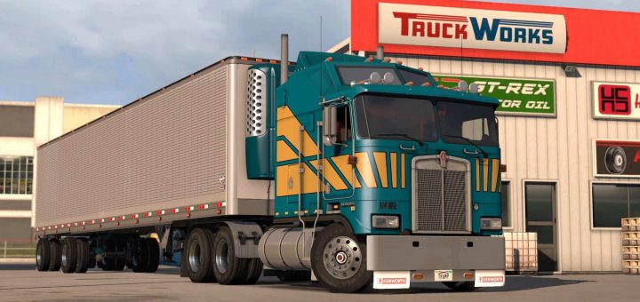 SWR KENWORTH 404ST 1.44 - American Truck Simulator mod | ATS mod