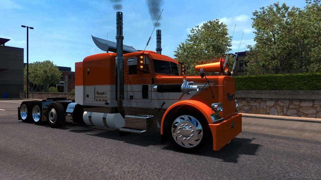PETERLBILT 389 EDITION CUSTOM DANGER Mod ATS | American Truck Simulator Mod