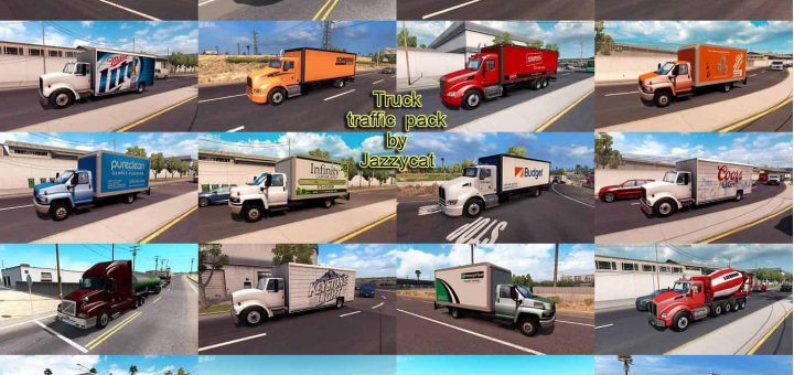 ATS Traffic mods | American Truck Simulator Traffic mod download