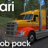 KALARI TRANSPORT PAINTJOB PACK V1.0 ATS | American Truck Simulator Mod