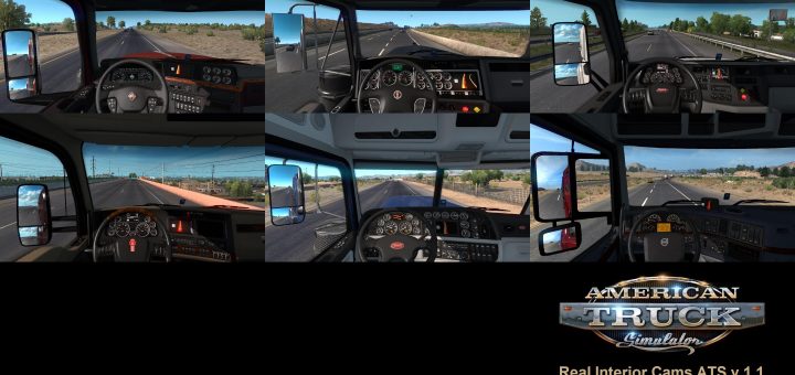 W900 INTERIOR COLORS V1.0 - American Truck Simulator mod | ATS mod
