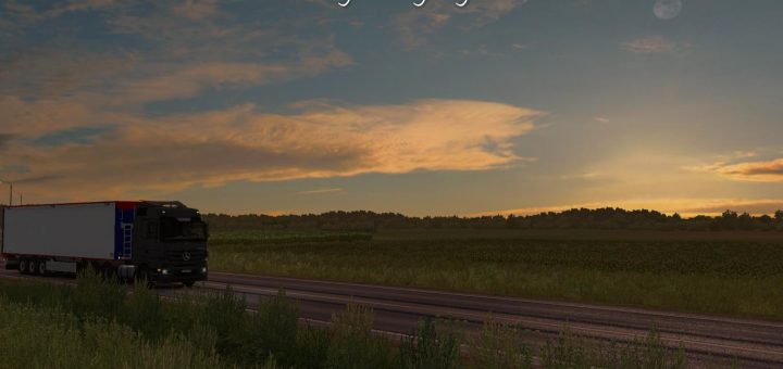 Realistic Brutal Graphics And Weather v8.8 1.55 | American Truck Simulator Mod