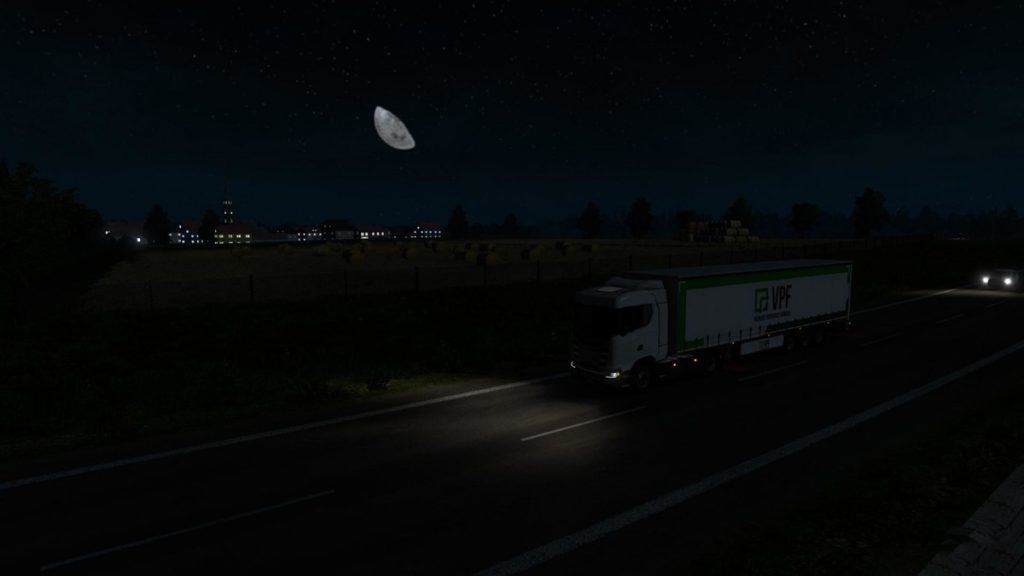 REALISTIC NIGHT SKIES 1 (2) - American Truck Simulator mod | ATS mod