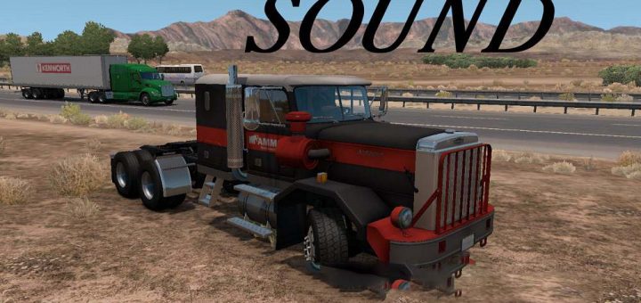 CUMMINS N14 CELECT PLUS STRAIGHT PIPE SOUND V2.0 1.44 - American Truck Simulator mod | ATS mod