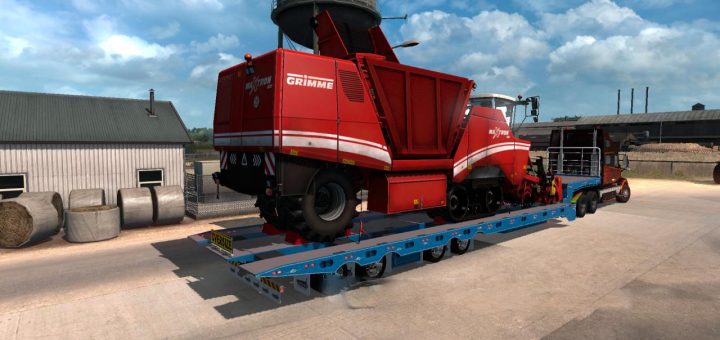 B DOUBLE TRAILER BY SIEBEL3D, SN4K3R AND RTA - American Truck Simulator ...