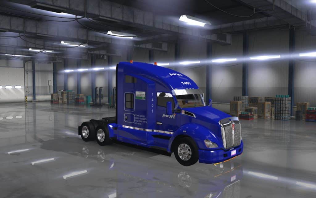 Transportes Mor Truck skin | American Truck Simulator Mod