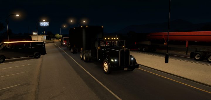Freightliner FLD 120 Flat Top Truck ATS - American Truck Simulator mod ...