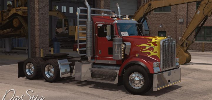 Peterbilt 579 Rework Truck v1.1 - American Truck Simulator mod | ATS mod