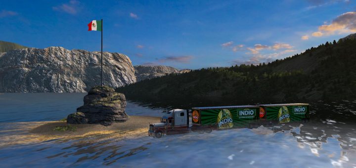 UNIMEX MAP 1.43 - American Truck Simulator mod | ATS mod