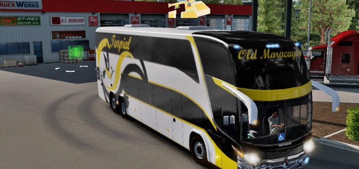 DBMX 4500 Bus ATS - American Truck Simulator mod | ATS mod