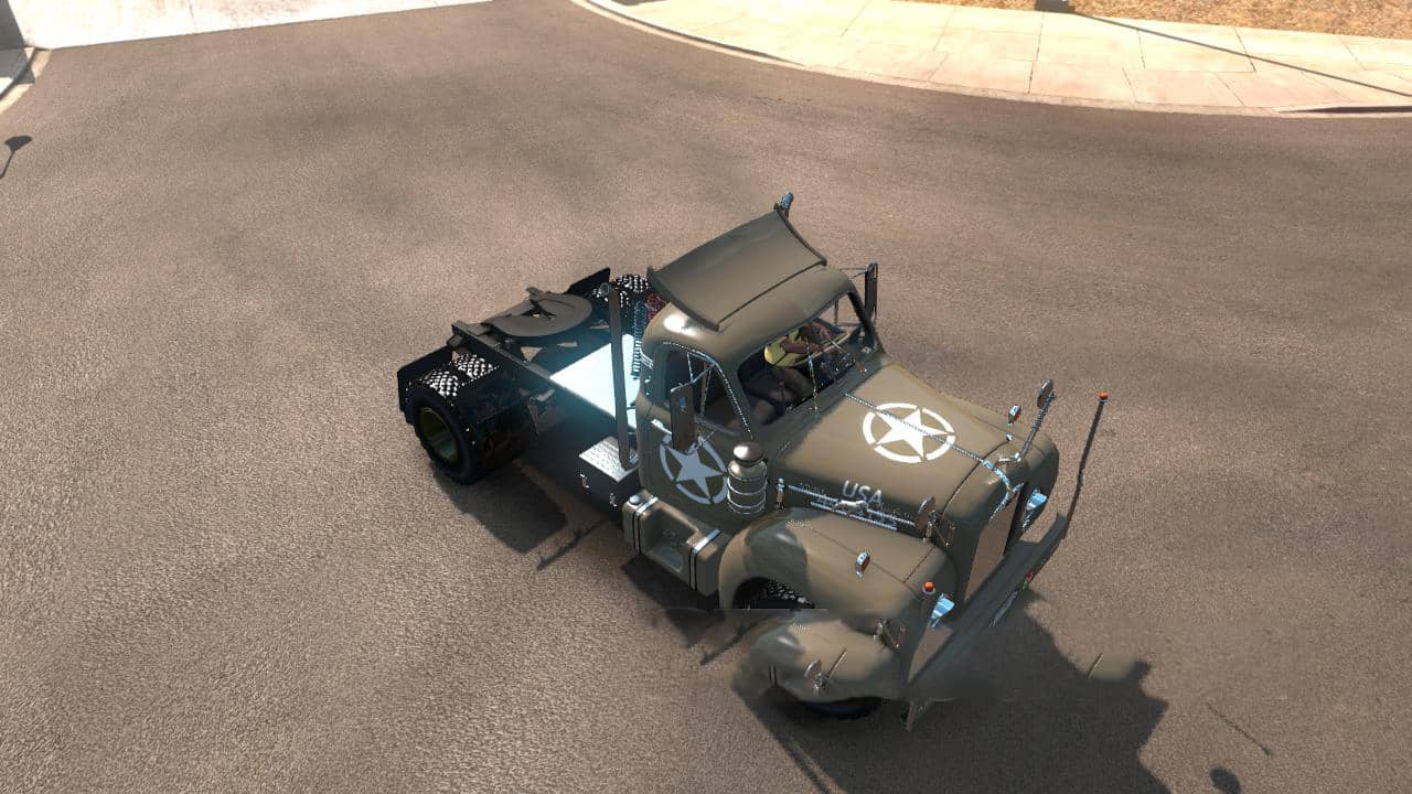 Skin U.S. Army for Mack B62 v1.0 | American Truck Simulator Mod