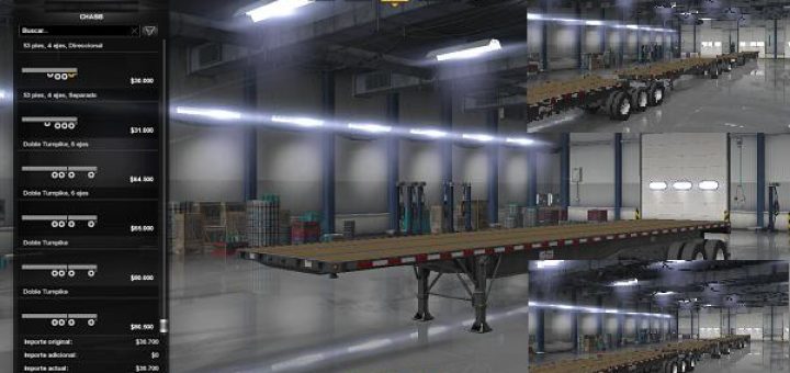 Lusty Tipper trailers v1.0.1 - American Truck Simulator mod | ATS mod