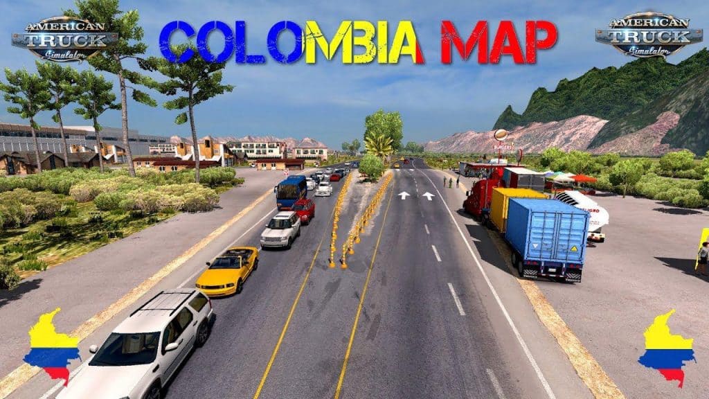 Map Colombia Ats 1.37 v2.1 | American Truck Simulator Mod