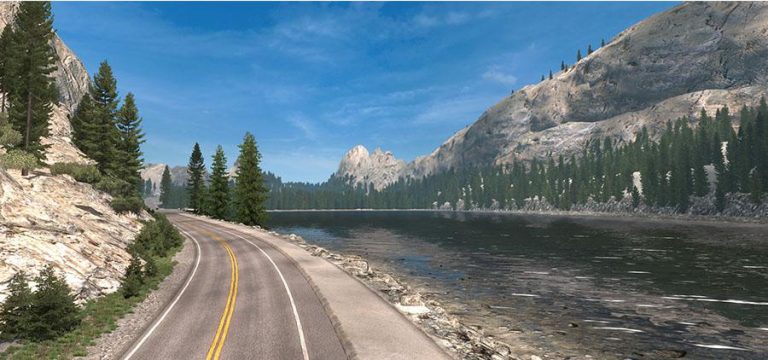 Sierra Nevada v2.2.20 1.37 Map | American Truck Simulator Mod