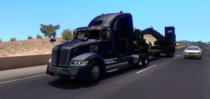 Wrecker Truck ATS - American Truck Simulator mod | ATS mod