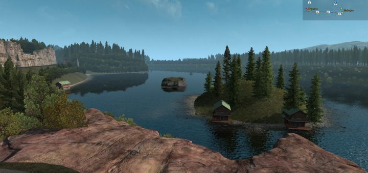 MEGA MAP OF AMERICA V1.0 FIXED VERSION 1.4.X MOD - American Truck ...