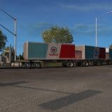 Multiple Trailers in Traffic - ATS - v7.1 | American Truck Simulator Mod