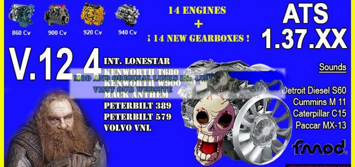 CUSTOM SHIFTER PACK V1.2 | American Truck Simulator Mod