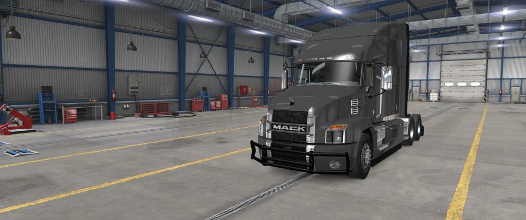 Bullbars for SCS Mack Anthem v1 (5) - American Truck Simulator mod | ATS mod