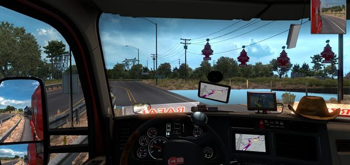 Kenworth W900 New Retro Dashboard ATS - American Truck Simulator mod ...